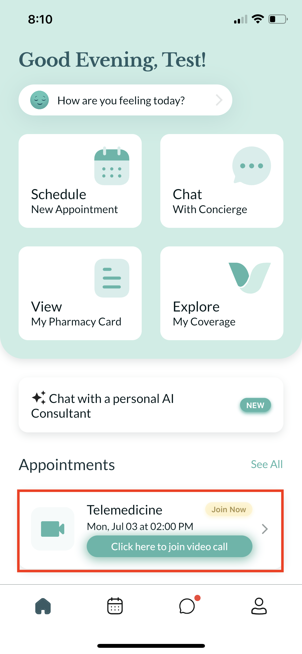 How do I cancel or reschedule an existing visit on the Vitable App ...