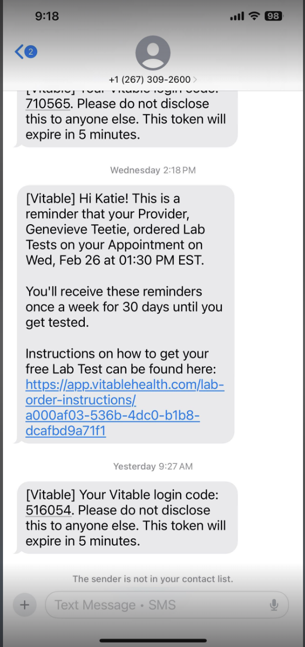 How to locate my lab order? – Vitable Health