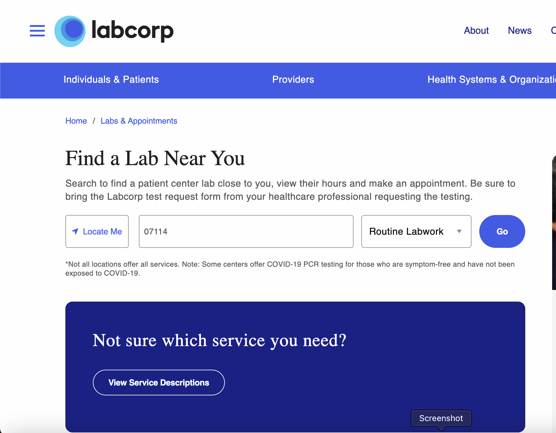 How to find the nearest lab? – Vitable Health